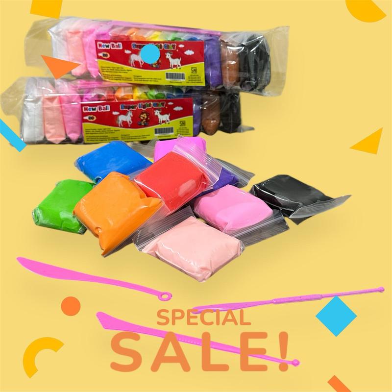[IM] Mainan Plastisin Isi 12pcs / Mainan Clay / Plastisin 12 - Shop ...