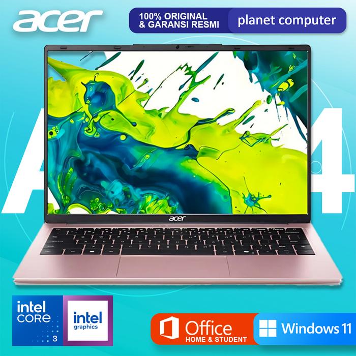 Jual Acer Aspire Lite AL14 37P Intel Core 3 N355 8GB SSD 512GB 14″ W11 ...