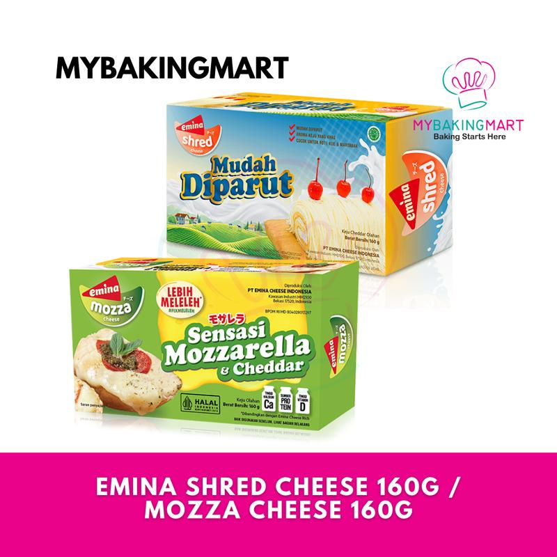 Emina Cheese - Shred Cheese 160g / Mozza Cheese 160g - Halal - TikTok ...