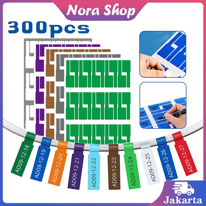 10 Lembar Stiker Label Kabel Penanda Kabel Stiker Label Penanda - Shop ...