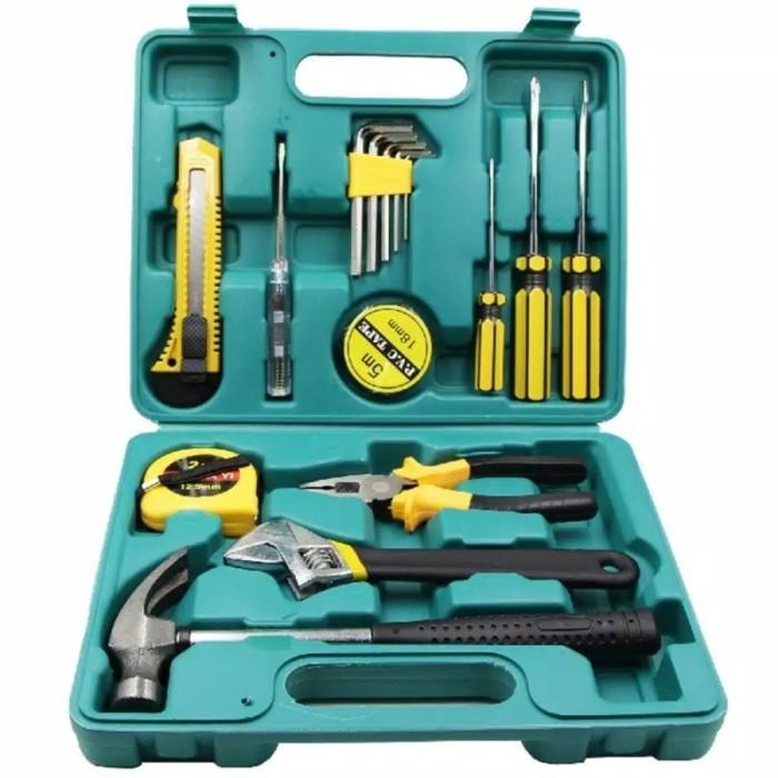 Tool Kit Satu Set 16 in 1 Alat Perkakas & Otomotif 16 PCS Original ...