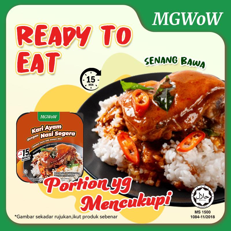 exp date：2026 Apri【HALAL】MGWoW Nasi Segera Kari Ayam | Sedap - TikTok ...