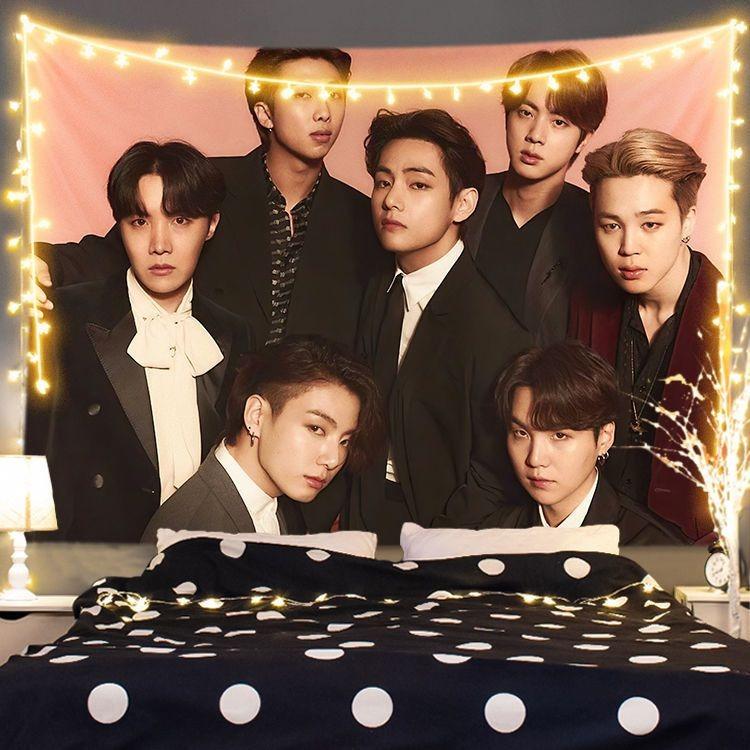 [2024 new] South Korea BTS BTS background cloth Student dormitory ...