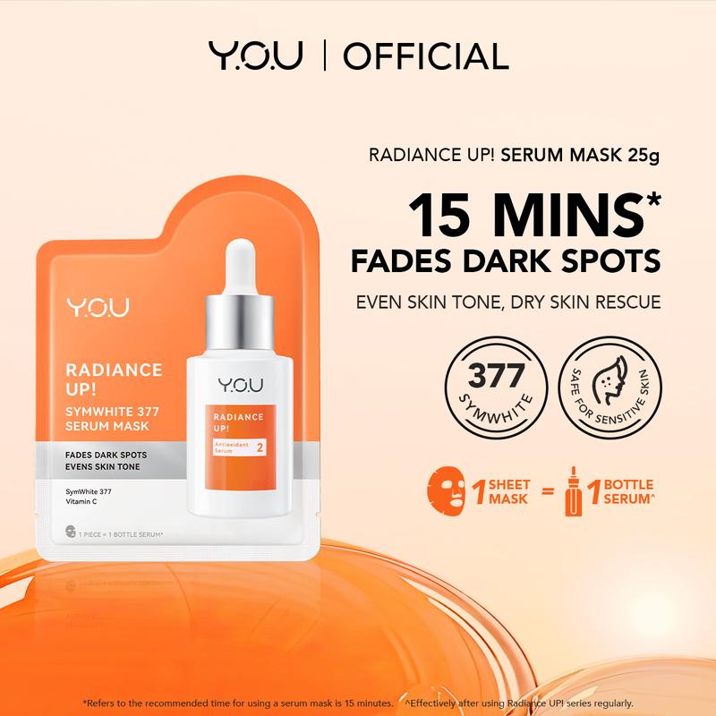 YOU Radiance Up! Symwhite 377 Serum Mask 25g | Fade Dark Spots - TikTok ...