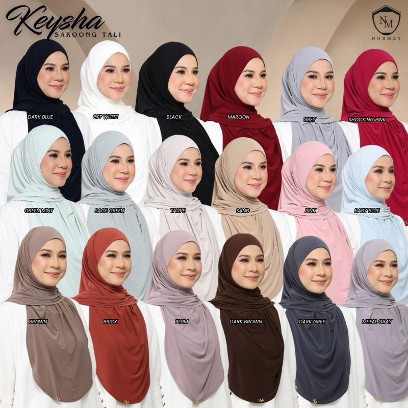 NORMEY BASIC [ KEYSHA SAROONG TALI SERIES ] - TikTok Shop Malaysia