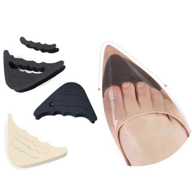 Toe Plug Soft Half Insoles Reusable Toe Sponge Filler Inserts for Shoes ...
