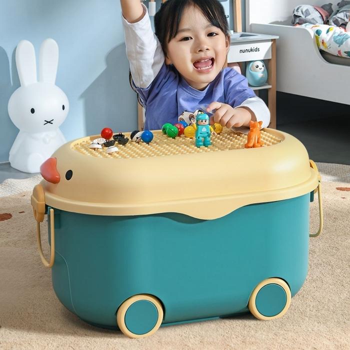 Promo YONNE (UKURAN JUMBO) Kids Storage Kotak Penyimpanan Mainan Buku ...