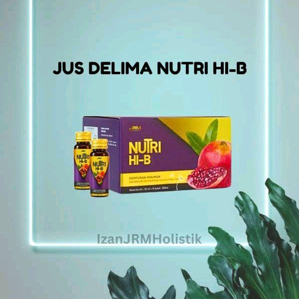 JRM MINUMAN DELIMA DAN BUAH-BUAHAN NUTRI HI-B - TikTok Shop Malaysia