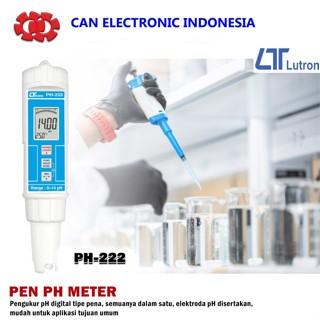 Lutron PH-222 Pen PH Meter dengan pH Electrode dan Auto Calibration ...