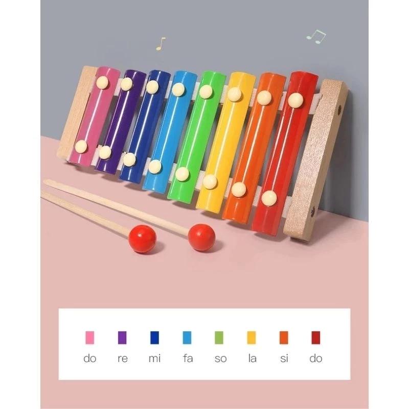 Mainan Kolintang Xylophone Silofon Warna-Warni Anak Belajar Permainan ...