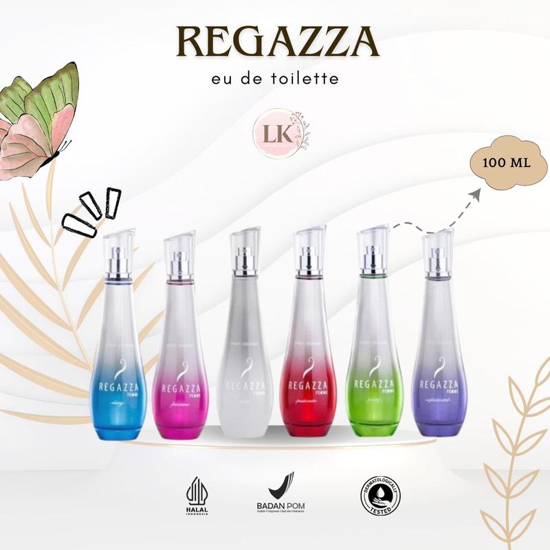 Parfum Regazza Kemasan 100ml - Parfum Spray - Tersedia 6 Varian ...
