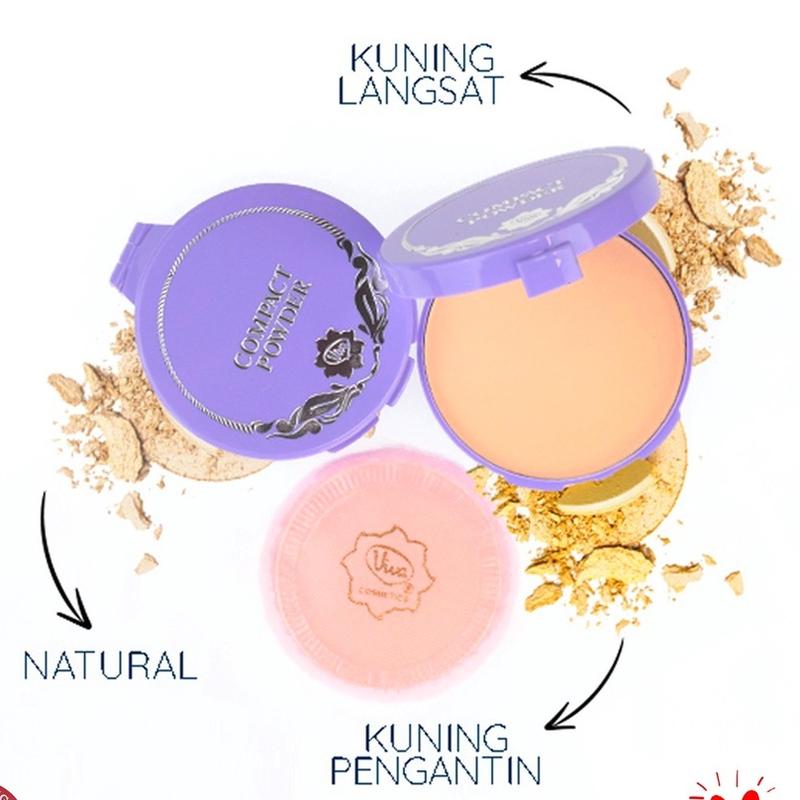 VIVA Compact Powder Lilac natural / kuning langsat/ kuning pengantin ...