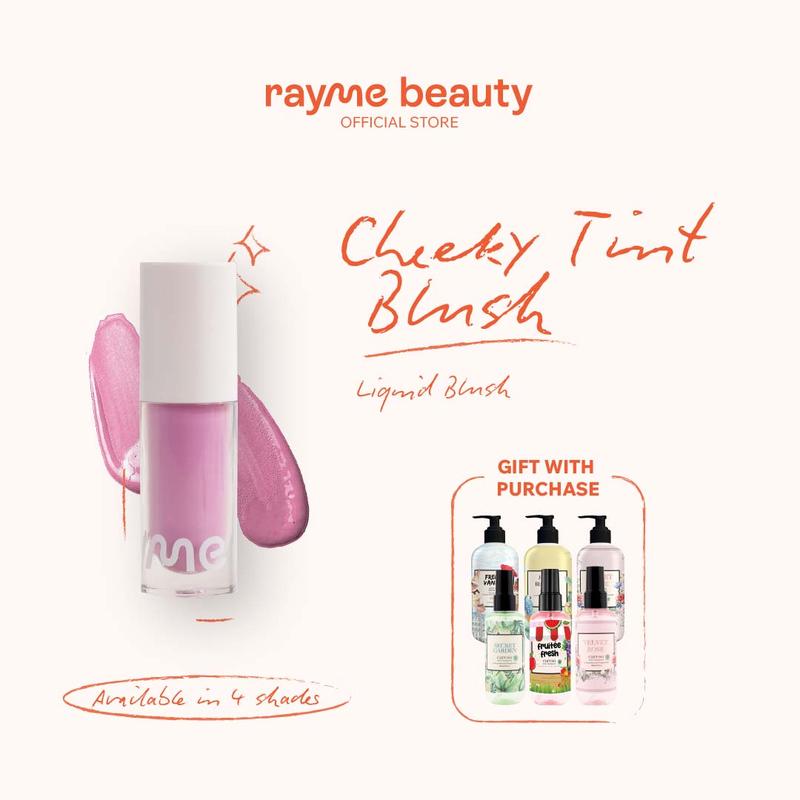 Rayme Beauty - Cheeky Tint Blush - Liquid Blush - Shop | Tokopedia