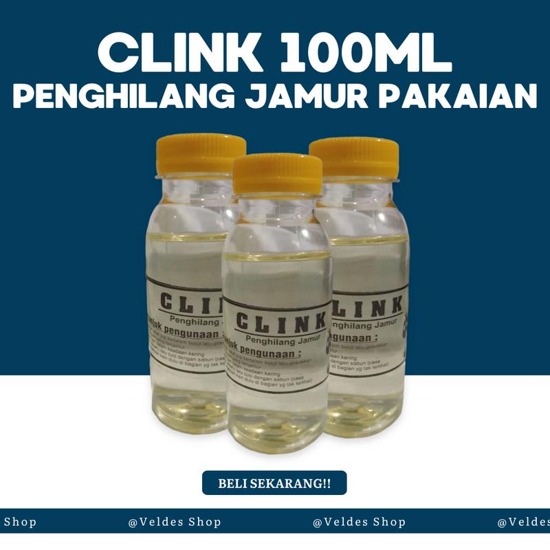 CLINK 100 ML PEMBERSIH JAMUR DAN NODA DIPAKAIAN - Shop | Tokopedia