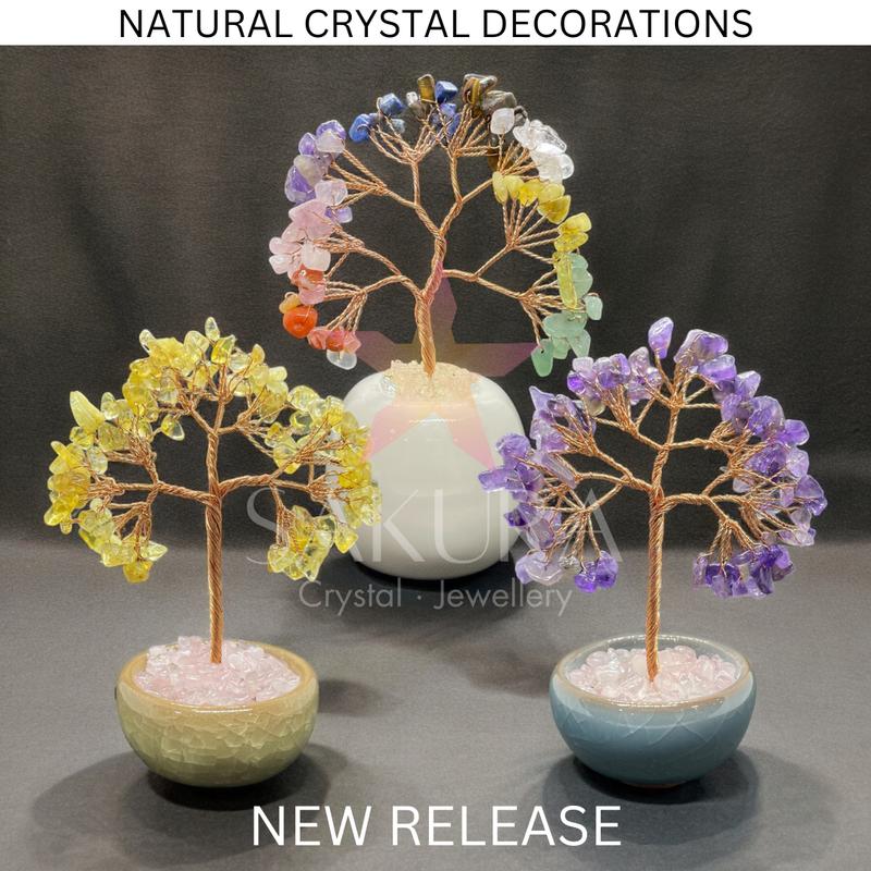 SAKURA Jewellery ALL Crystal Decoration Props | Tree | Pokok - TikTok ...