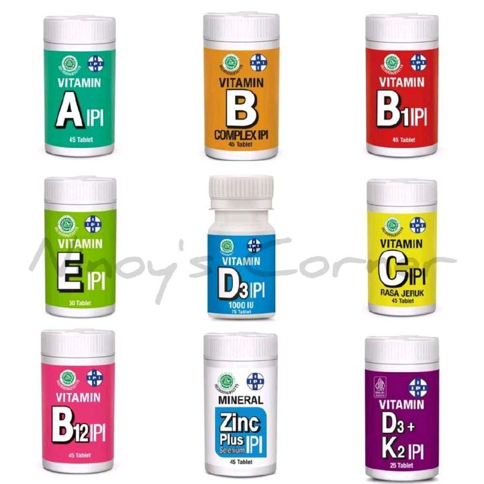 Jual IPI Vitamin all varian - Rangkaian Vitamin untuk Kesehatan Tubuh ...