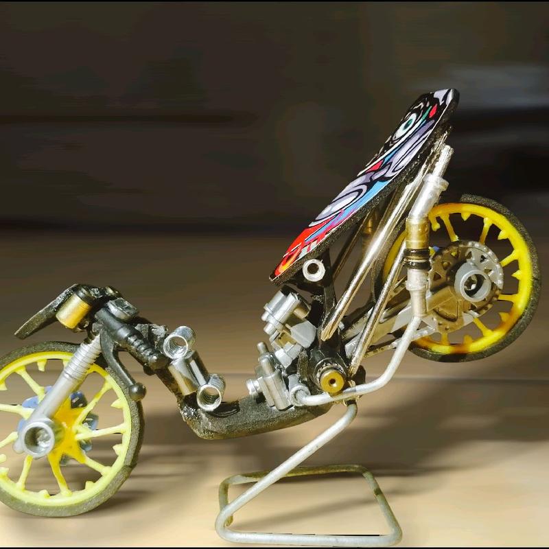 miniatur drag ceper full modifikasi ban sudah cacing rangka sasis ...
