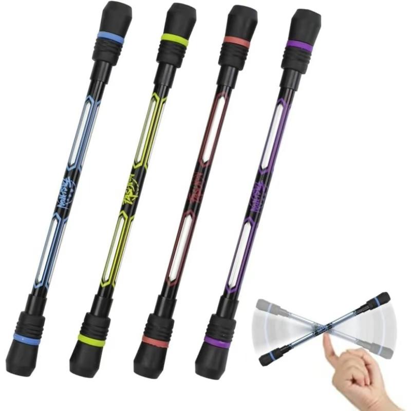 Anti stress Pen spinning Balance Black Gel pen 0.5mm Rotary Pen ...