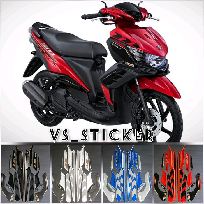 Promo STRIPING STICKER LIST STANDART MOTOR XEON GT 2015 MERAH PUTIH ...