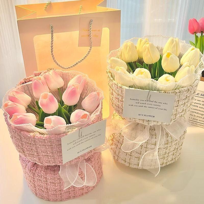 Sejambak Bunga Segar, Tulip Gaya Klasik, Hadiah Teman Wanita - TikTok ...