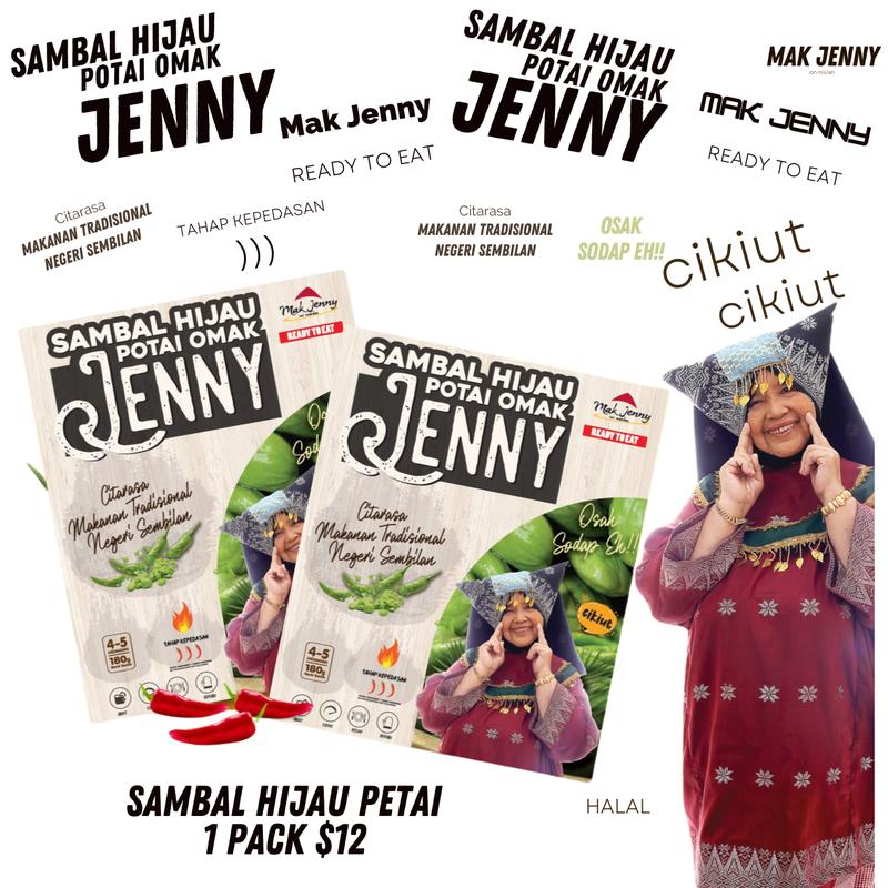 Sambal Hijau Potai Omak Jenny - TikTok Shop Singapore