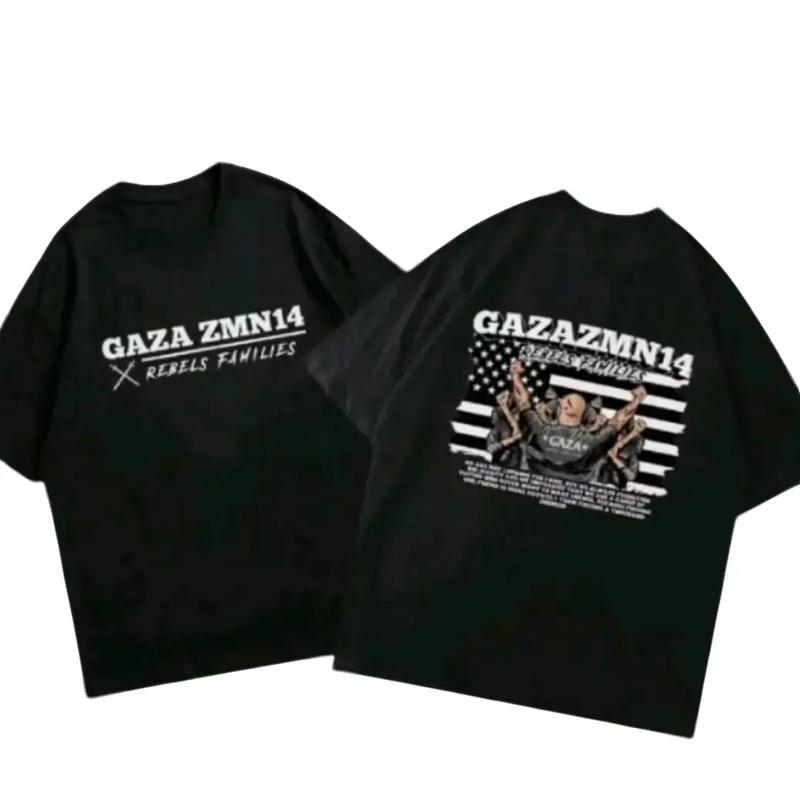 KAOS GAZA ZMN14 REBELS FAMILIAES - TSHIRT DISTRO VIRAL - Shop | Tokopedia