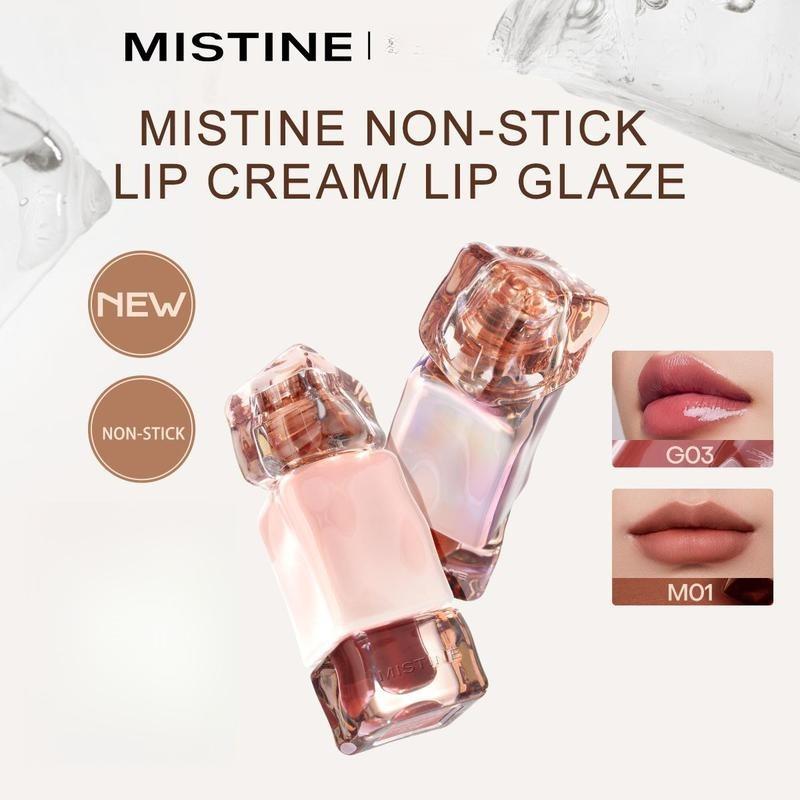 NEW MISTINE M/G Lip Series Thai Velvet Lip Gloss & Cream Non-Sticky ...