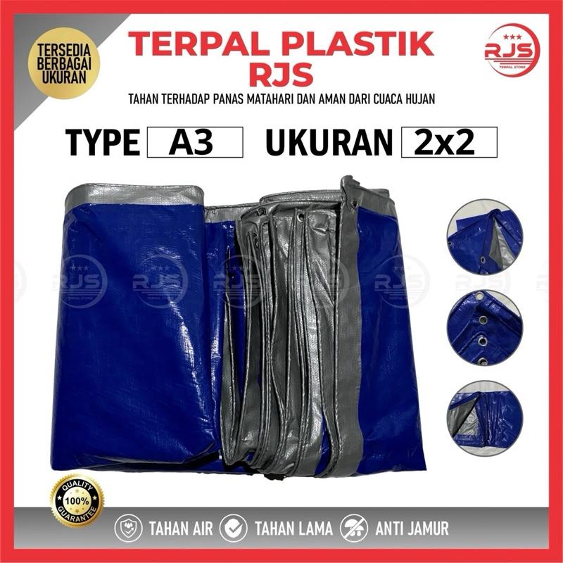 Terpal Plastik Type A3 Ukuran 2x2 - Warna Biru Silver - Camping, - Shop ...