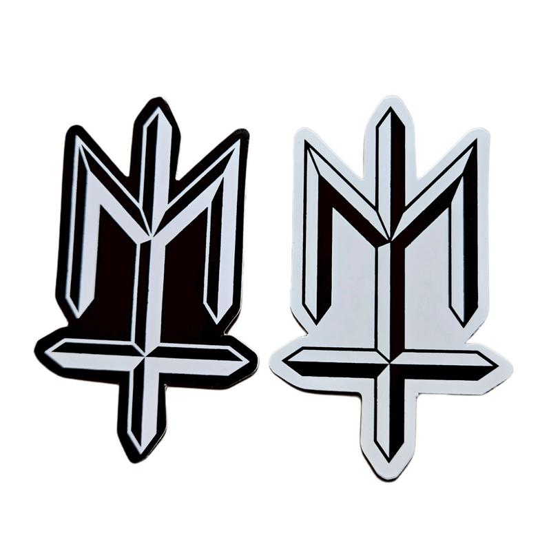 LOGO MATERNAL DISASTER VINYL STICKER BLACK AND WHITE - Shop | Tokopedia