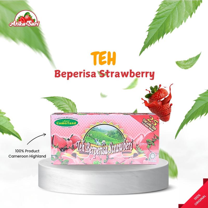Teh Perisa Strawberry Camerland - TikTok Shop Malaysia