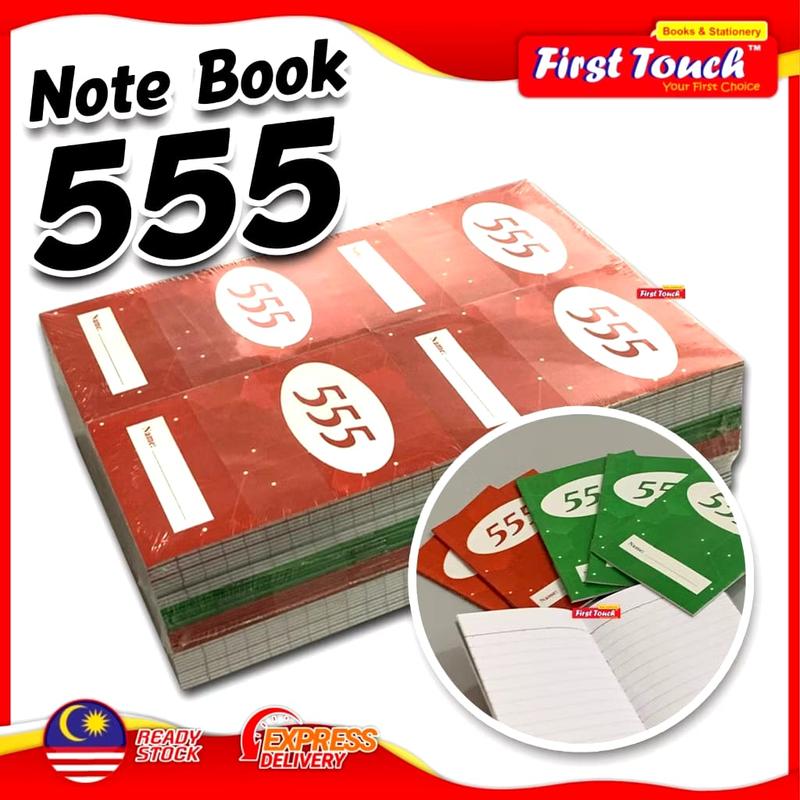72pcs / 144pcs 555 Note Book Economy Pocket Book Buku Nota 555 - TikTok ...