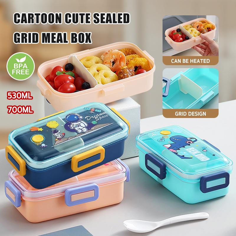 2-Grid Lunch Box 530/700ml Cartoon Lunch Box Work Outdoor Activities - TikTok Shop Philippines