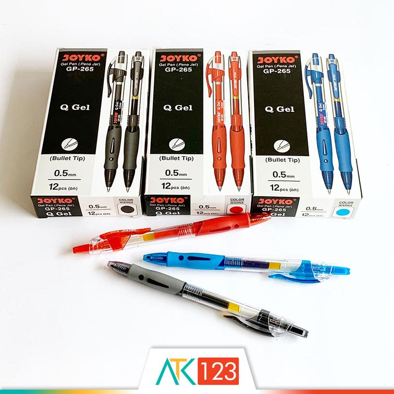Pulpen Joyko Gel Pen GP-265 Q Gel - Shop | Tokopedia