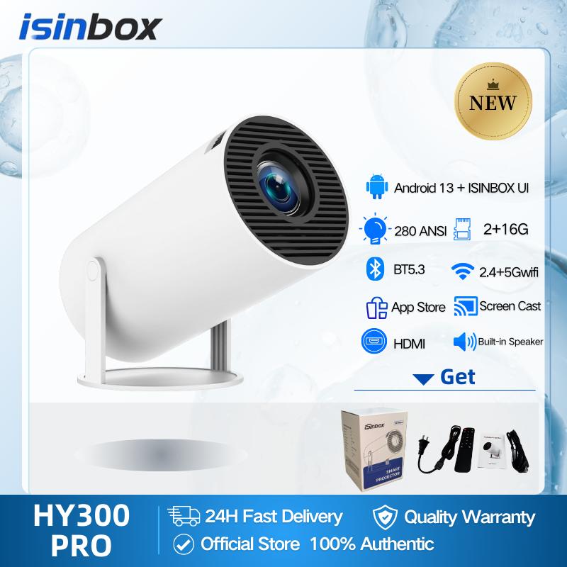 ISINBOX 2+16G HY300 Pro Portable Mini Smart Projector 260ANS - Shop ...