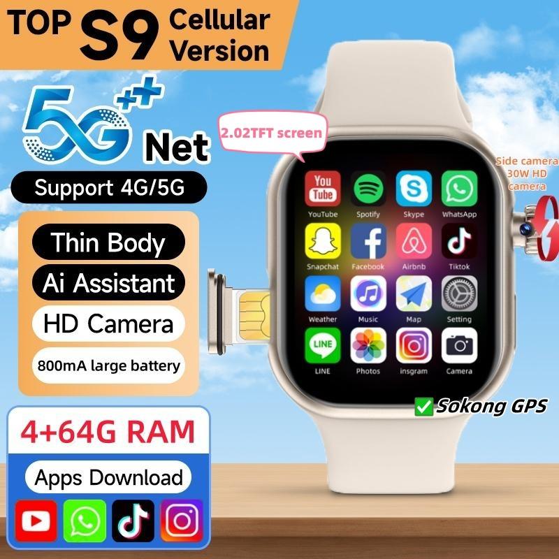 BW06 Jam tangan pintar Rangkaian penuh 4G panggilan global dengan ...