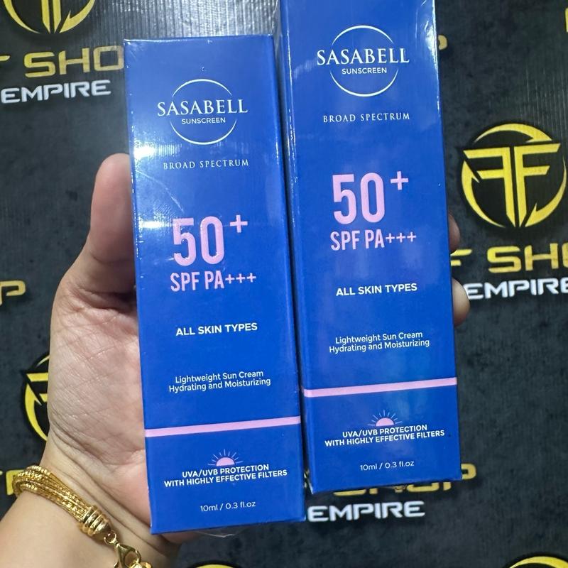 SUNCREAN SASABEL 10ml spf50 pa++ Sunscreen - TikTok Shop Malaysia