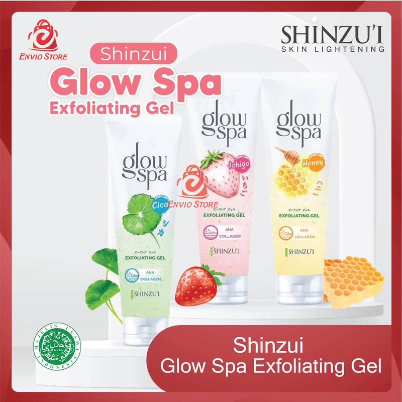 Shinzui Glow Spa Exfoliating Gel + AHA Collagen 130ml - Body - Shop ...