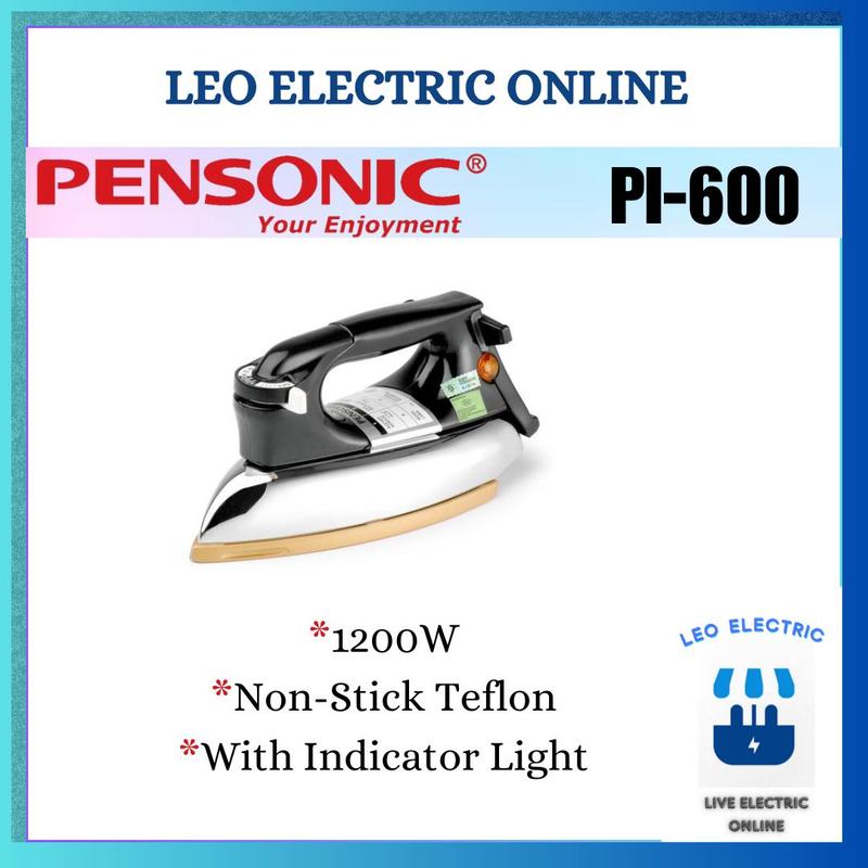Pensonic Dry Iron PI-600 (2.0KG) - TikTok Shop Malaysia
