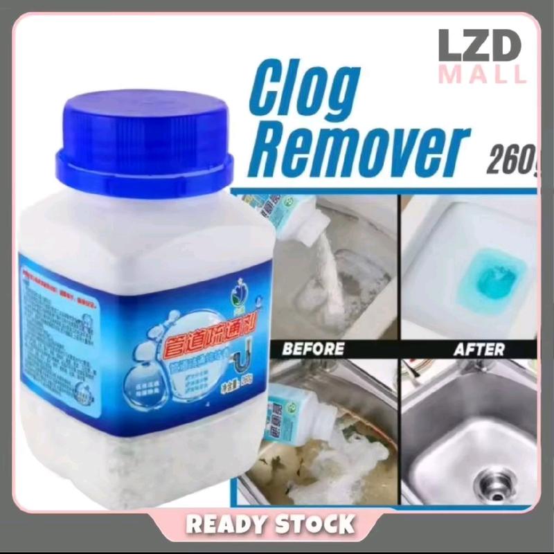 260+-gram Pipe Drain Cleaner Remover Sink Home Pipe Dredge Ubat Singki ...