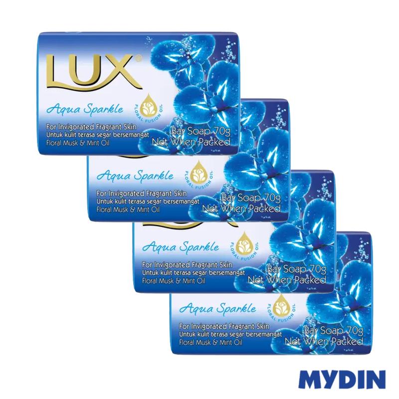 Lux Bar Soap B3F1 (4 x 70g) - 5 Variants - TikTok Shop Malaysia