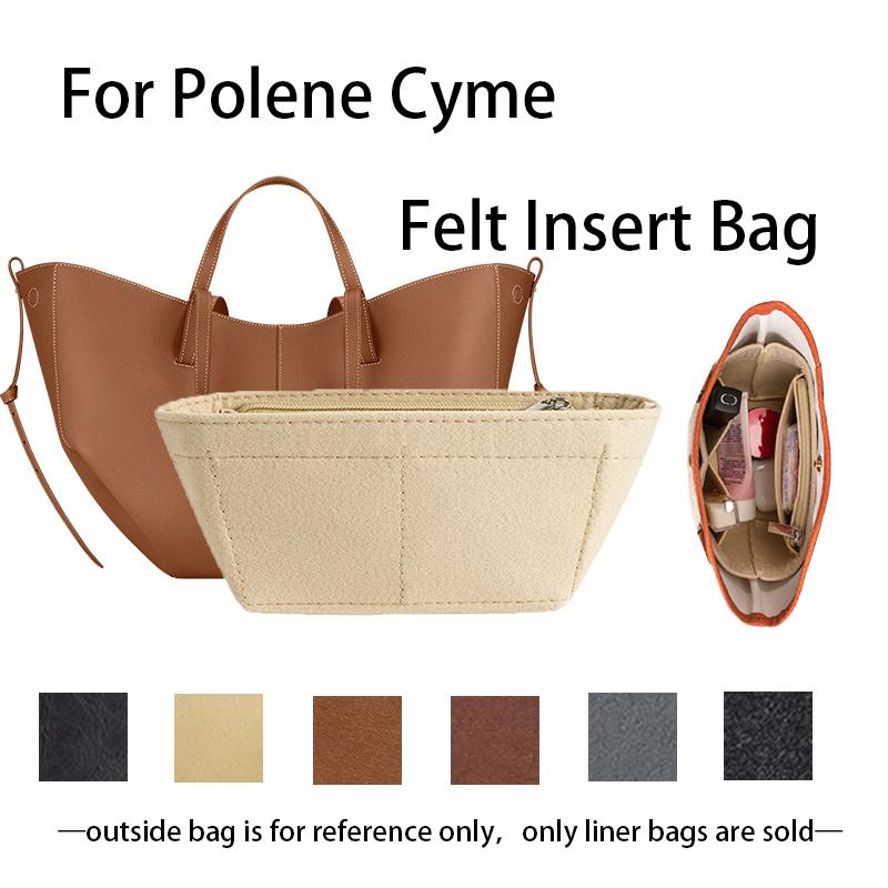 Felt Cloth Bag For PO-LENE CYME M Mini Organizer Felt Makeup Linner Bag ...