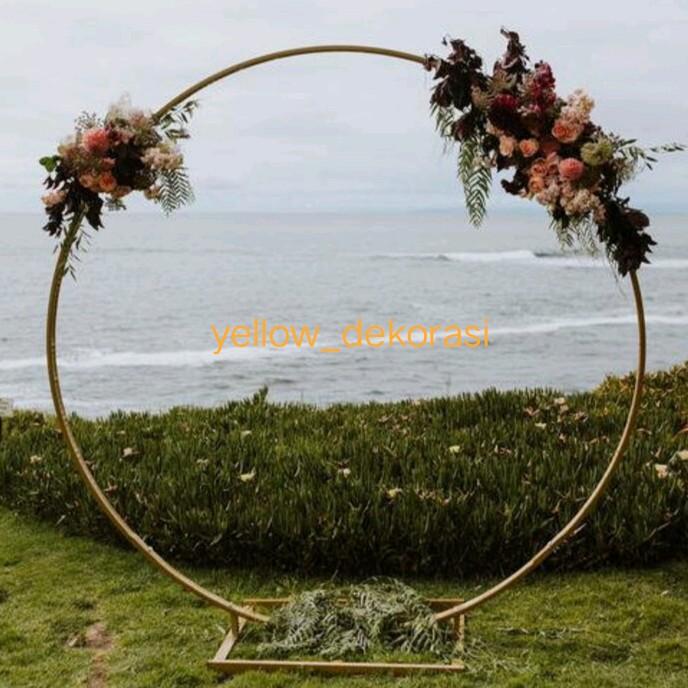 Ready stock lingkar besi 2m bongkar pasang real pict backdrop - Shop ...