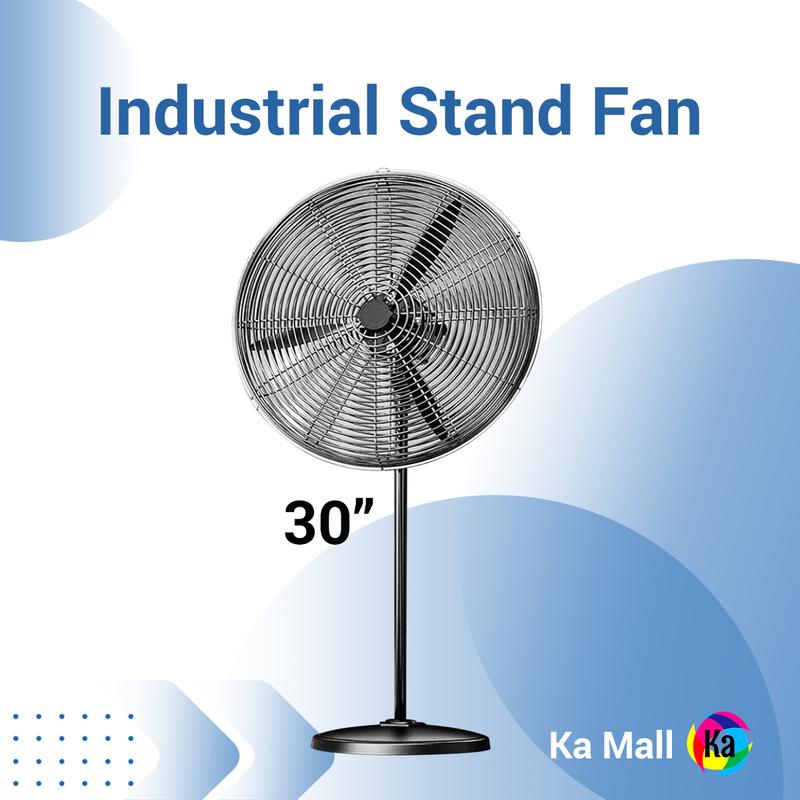 FOOKSUNG 20/26/30 inch industrial fan powerful stand swing head ...