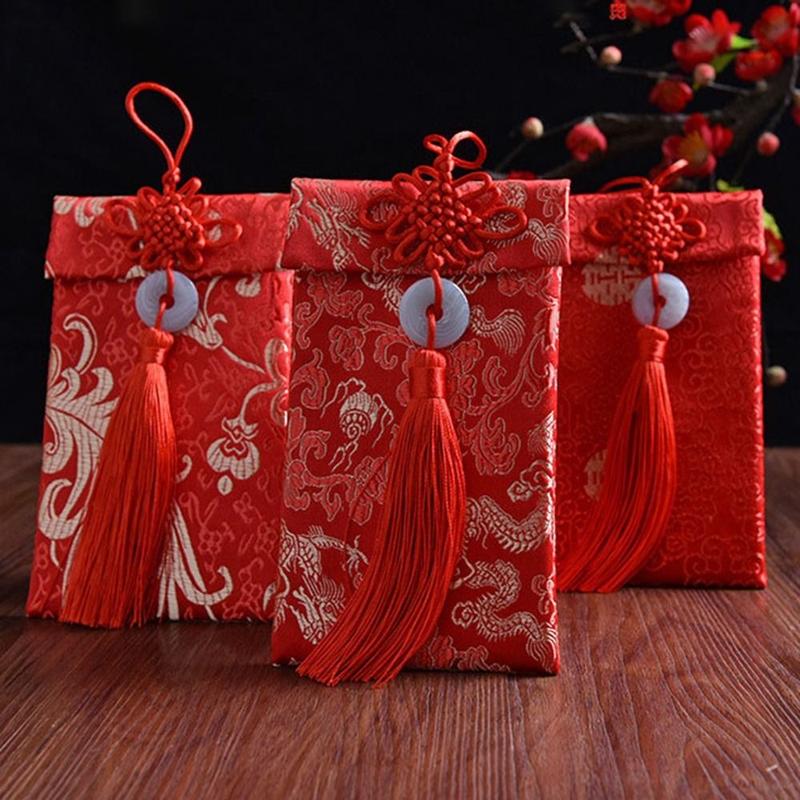 Cloth Red Envelope Bag New Traditional Crossbody Capable Wedding ...