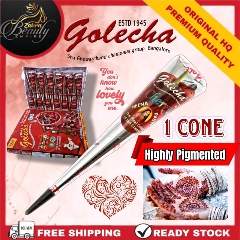 GOLECHA Red Cherry 1 Cone | Inai New Latest Batch Highly Pigmented ...