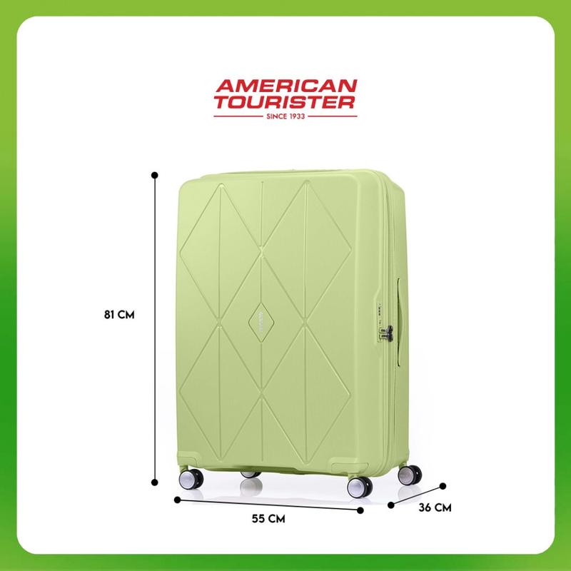 American Tourister Koper Hardcase Argyle Large 30 Inch- Frozen Matcha ...