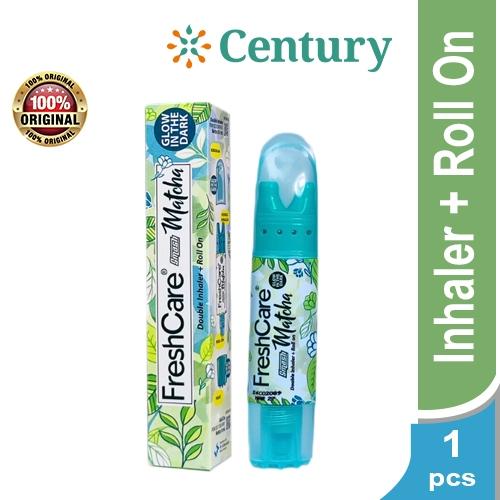 FRESHCARE SMASH MATCHA INHALER+ROLL ON 8ML / MASUK ANGIN ...
