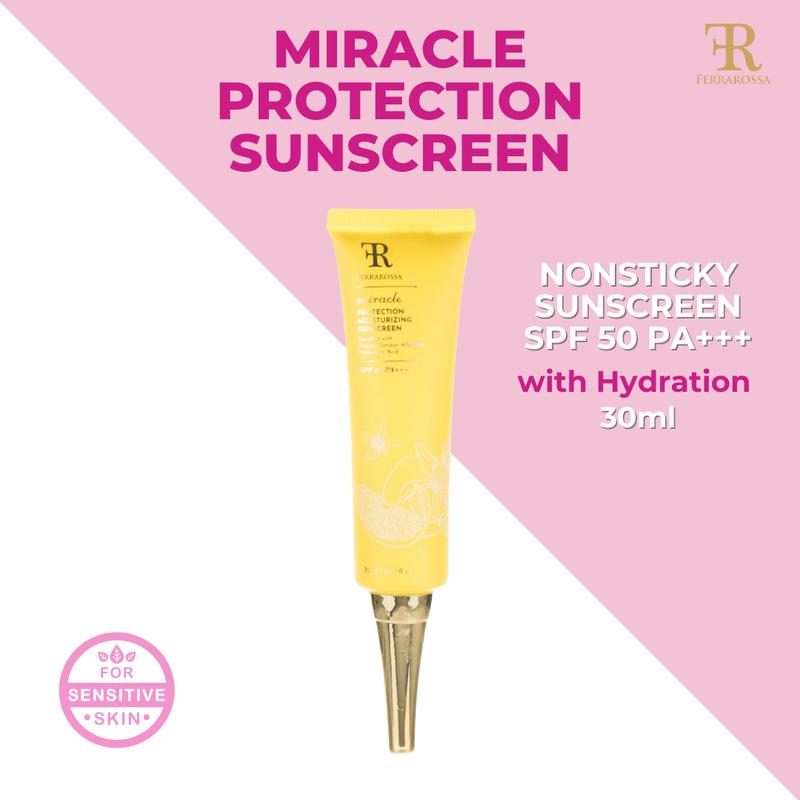 FERRAROSSA-Miracle Protection Sunscreen SPF 50 PA+++ 30ml-Mineral ...
