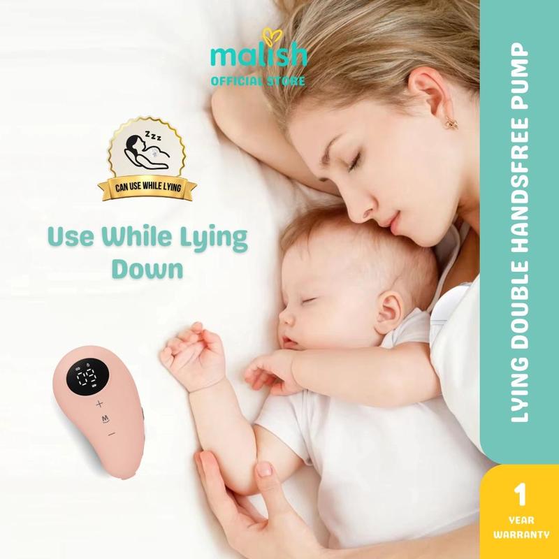 READY STOCK MALISH Lying Double Rechargeable Handsfree Pump - TikTok ...