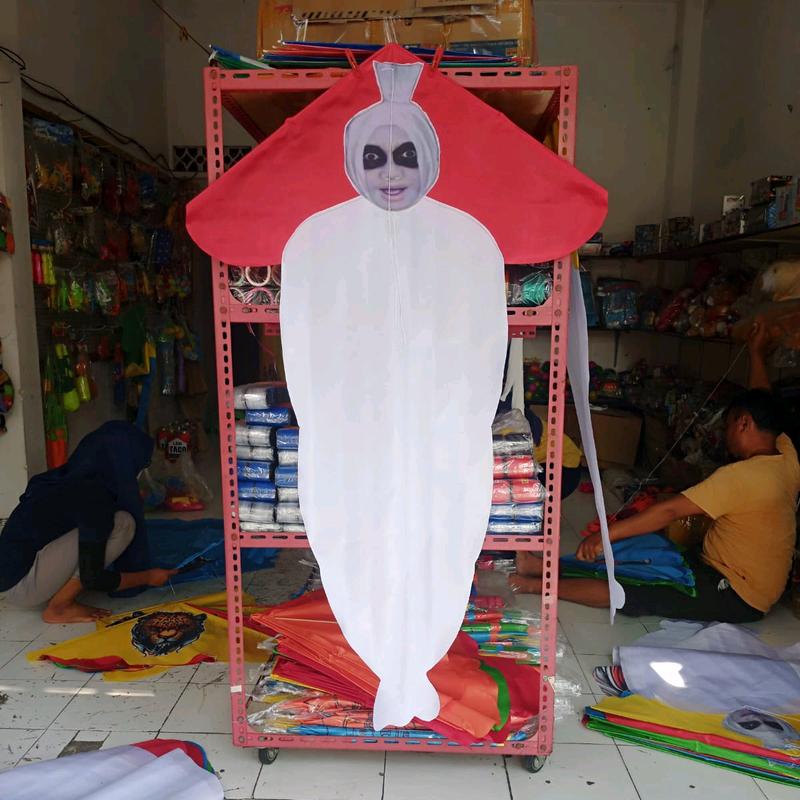 Layangan kain hantu pocong - Shop | Tokopedia